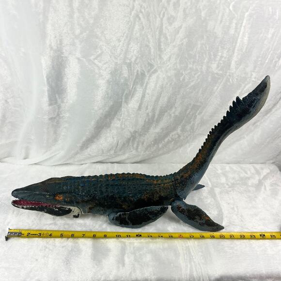 Mattel | Toys | Jurassic World Mosasaurus Figure 27 Mattel 24 Dinosaur ...